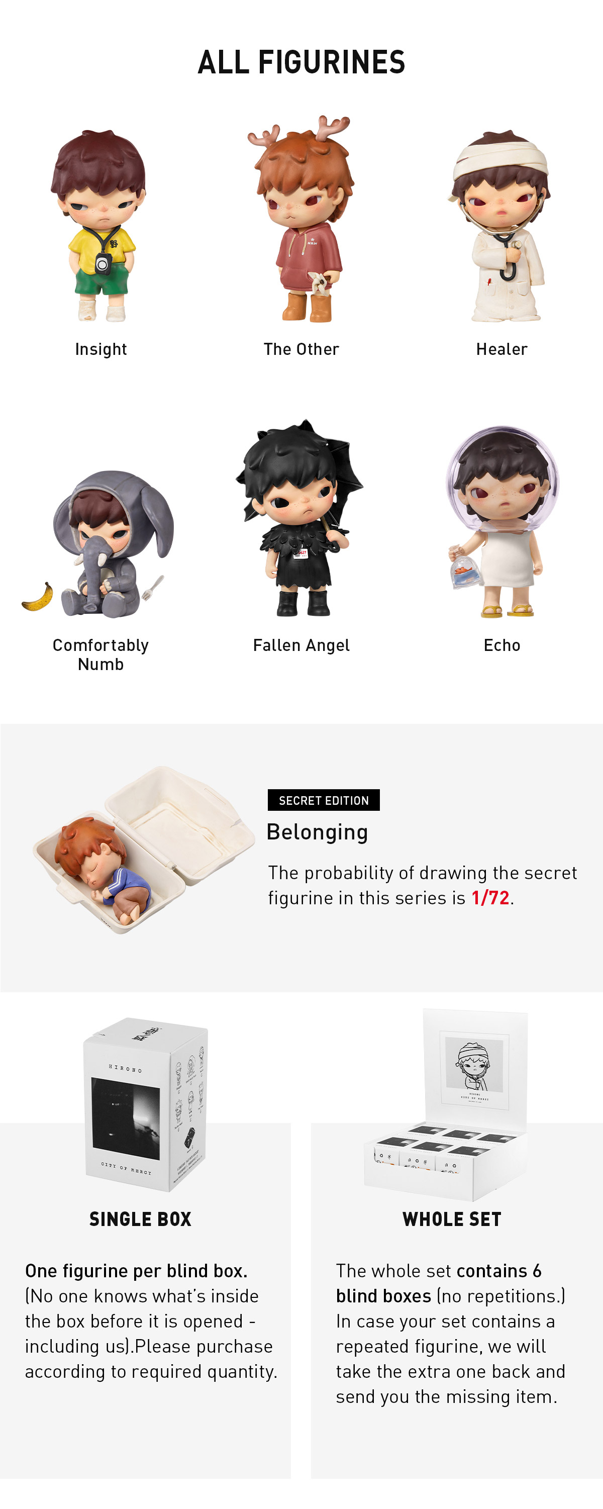 HIRONO City of Mercy Series - Blind Box - POP MART (Canada)