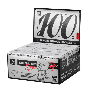 MEGA COLLECTION 100% SPACE MOLLY Series 1 - Blind Box - POP MART ...