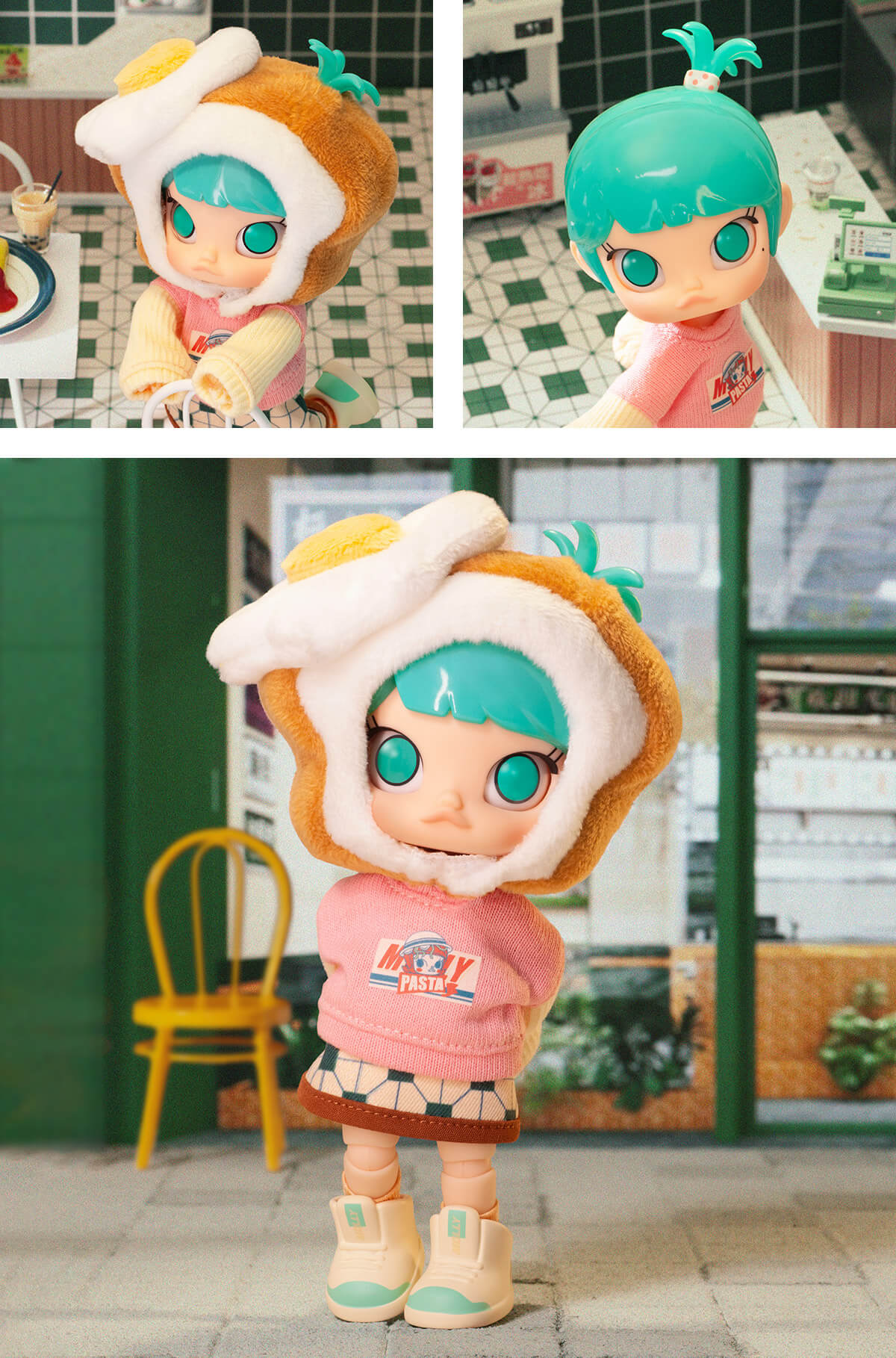 MOLLY Little Foodie Twelfths Action Figure - Figurine - POP MART ...