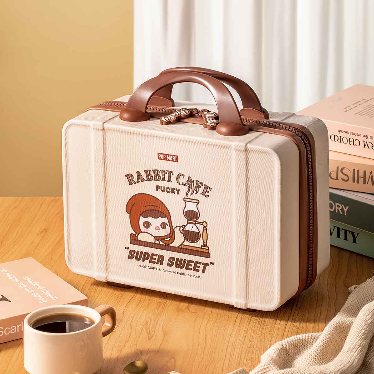 Over＄299 Gift-PUCKY Rabbit Cafe Series-Shoulder Bag - POP MART (Canada)