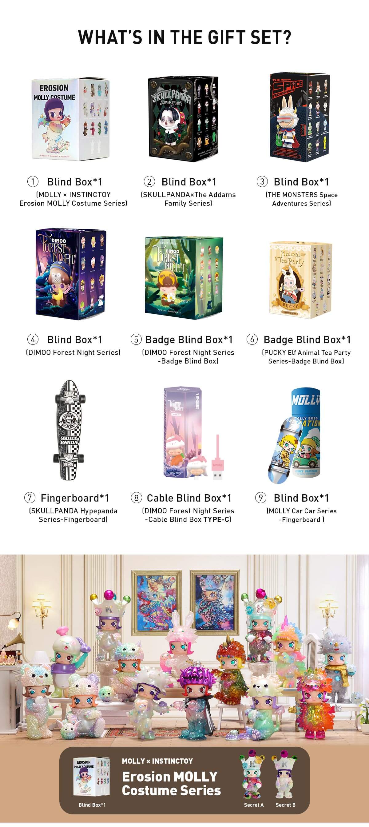 Gift Set $79-A - POP MART (United States)