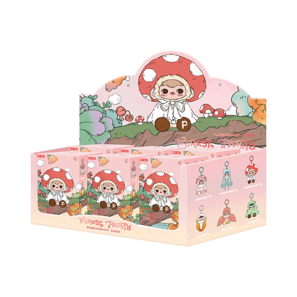 PUCKY Forest Party Series-Vinyl Plush Pendant Blind Box - POP MART ...