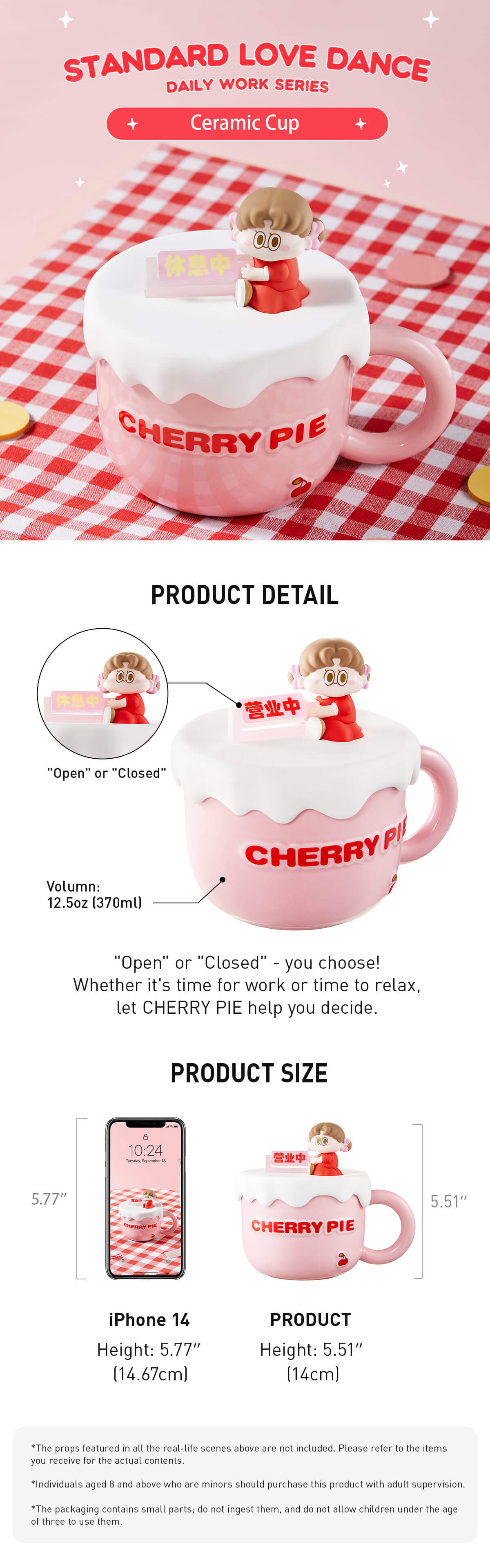 Standard Love Dance Daily Work Series-Straw Cup-Copy - POP MART (United ...