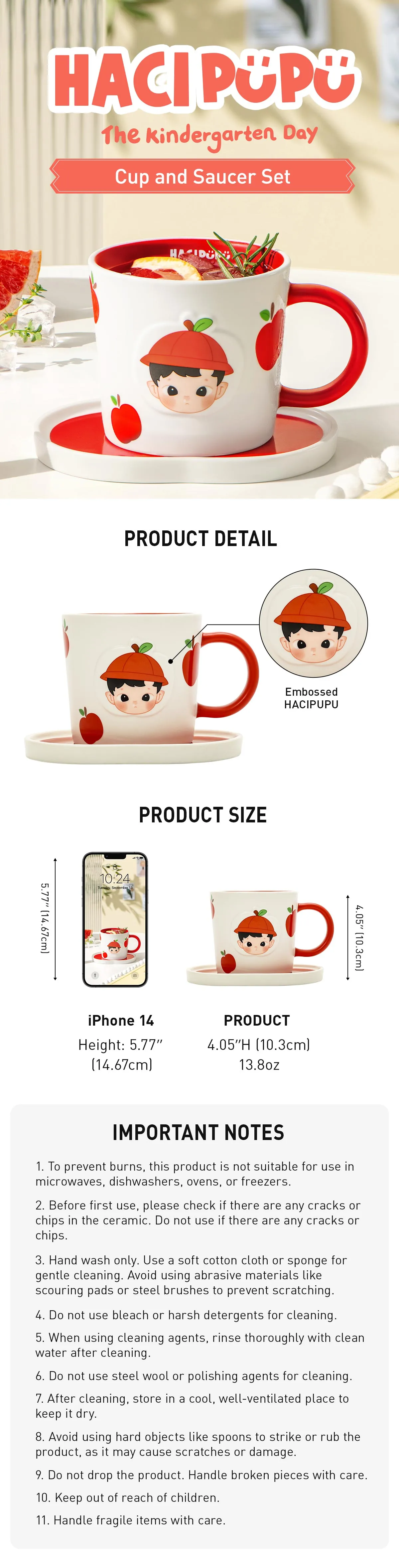 DIMOO By Your Side Series-Cup and Saucer Suit | Cups - POP MART (United ...