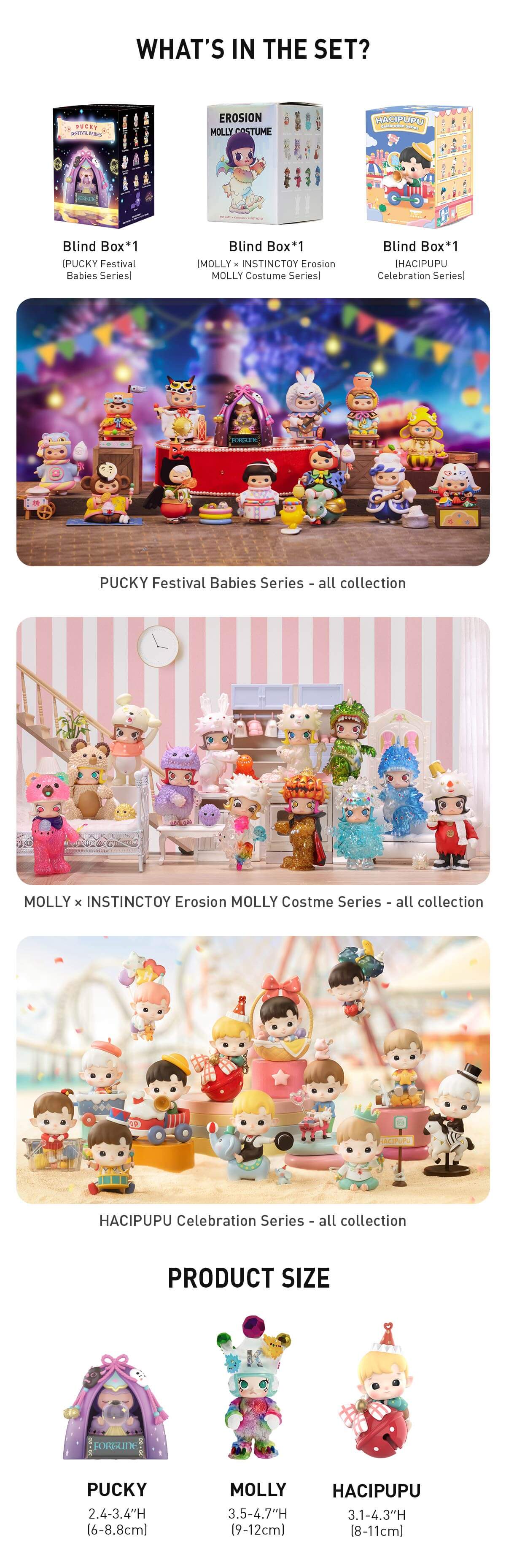 ＄29-SET 1 | SET - POP MART (United States)