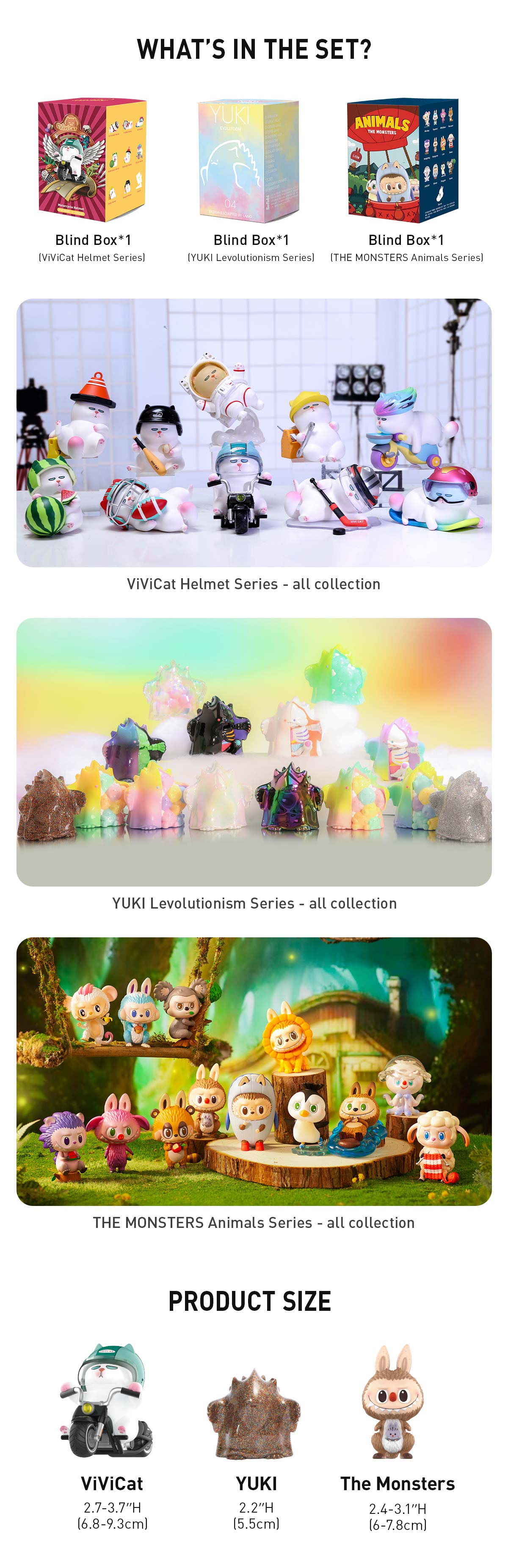 ＄29-SET 3 | SET - POP MART (United States)