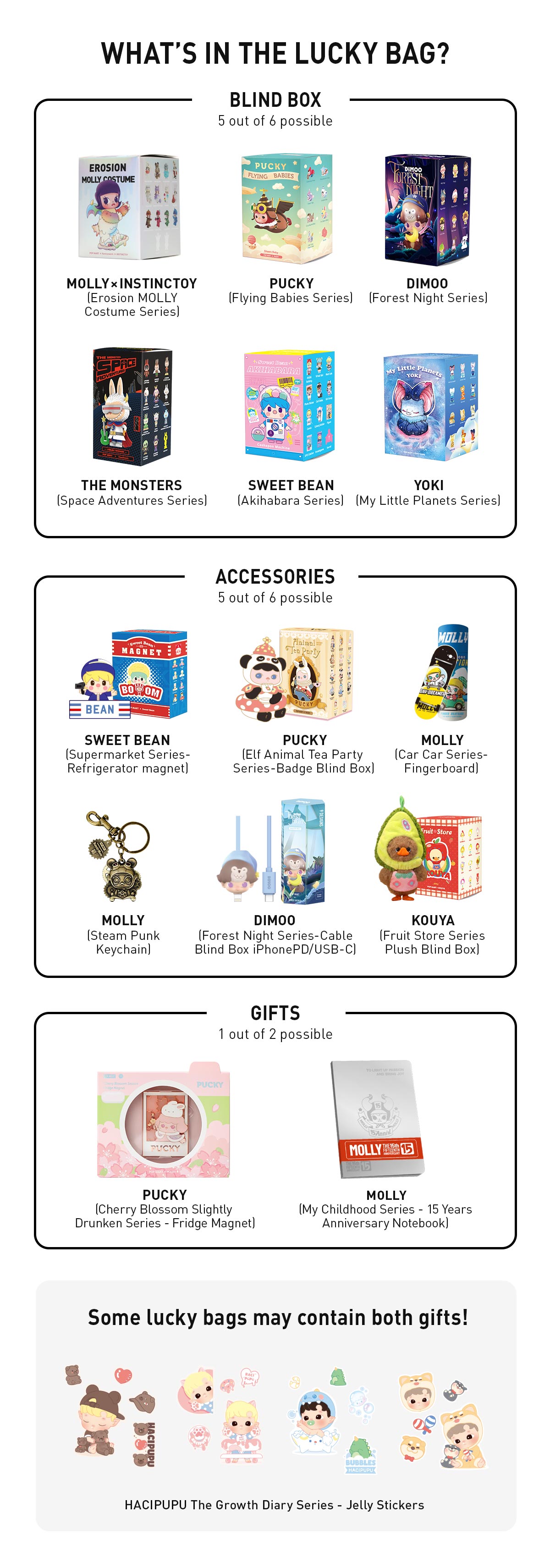 $79 Lucky bag-free shipping - POP MART (United States)