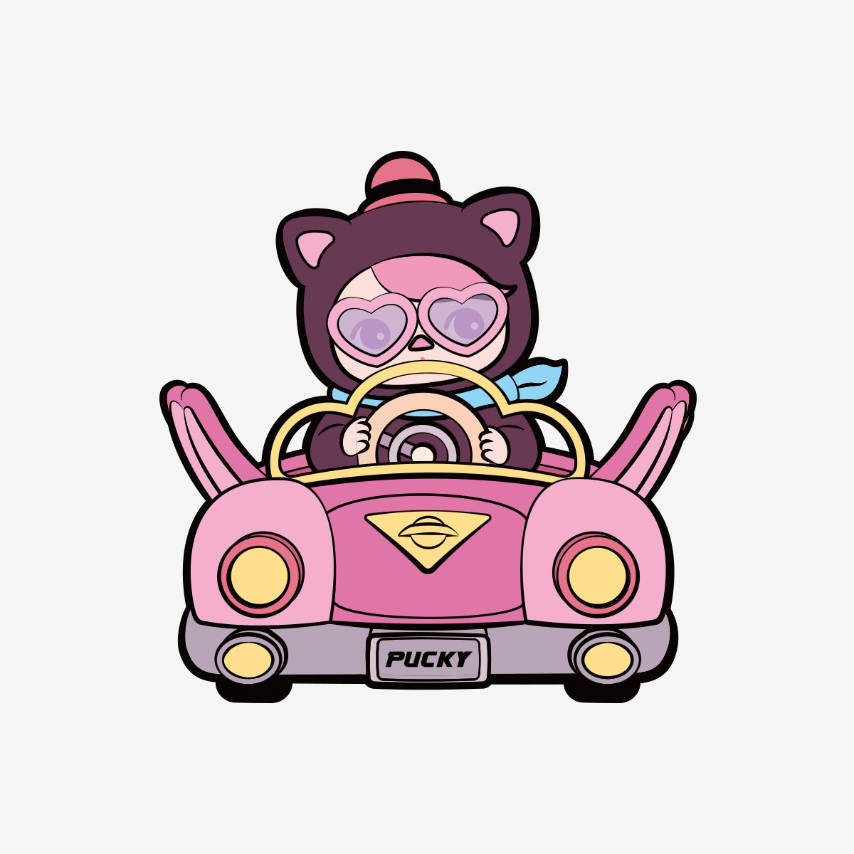 PUCKY Rabbit Cafe Series - Blind Box - POP MART (United States)