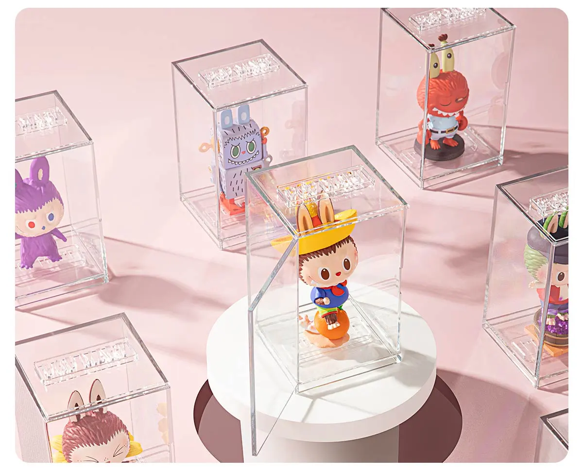 POP DISPLAY BOX (Transparent) | Display Containers - POP MART (United ...