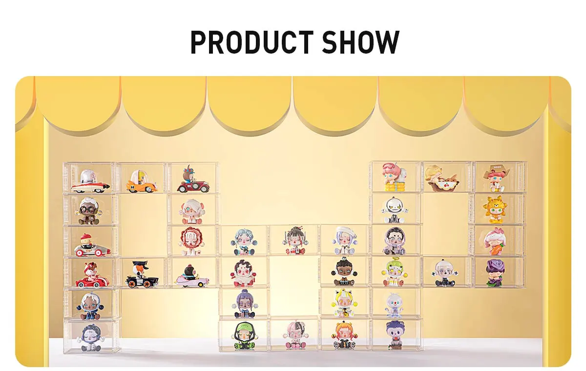 POP DISPLAY BOX (Transparent) | Display Containers - POP MART (United ...