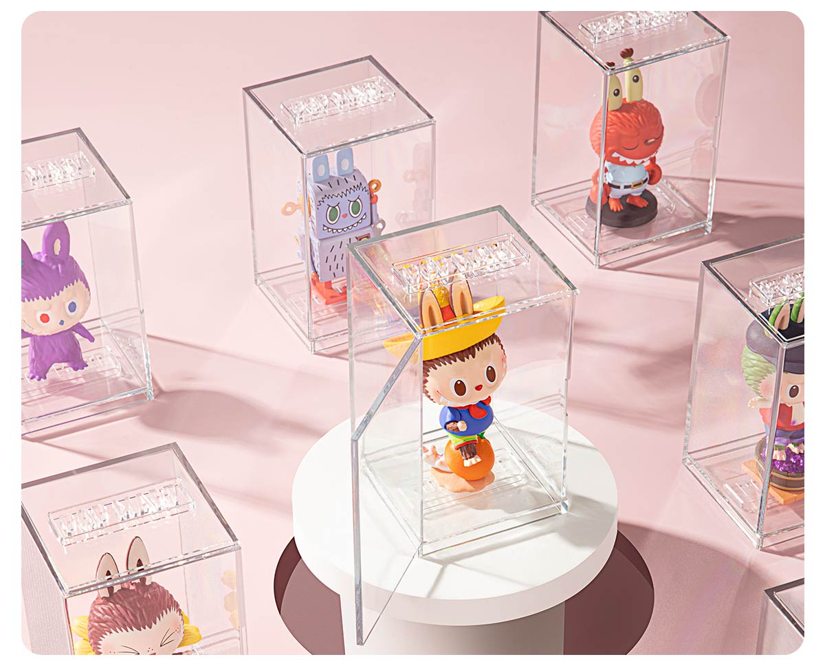 POP DISPLAY BOX (Transparent) | Display Containers - POP MART (United ...