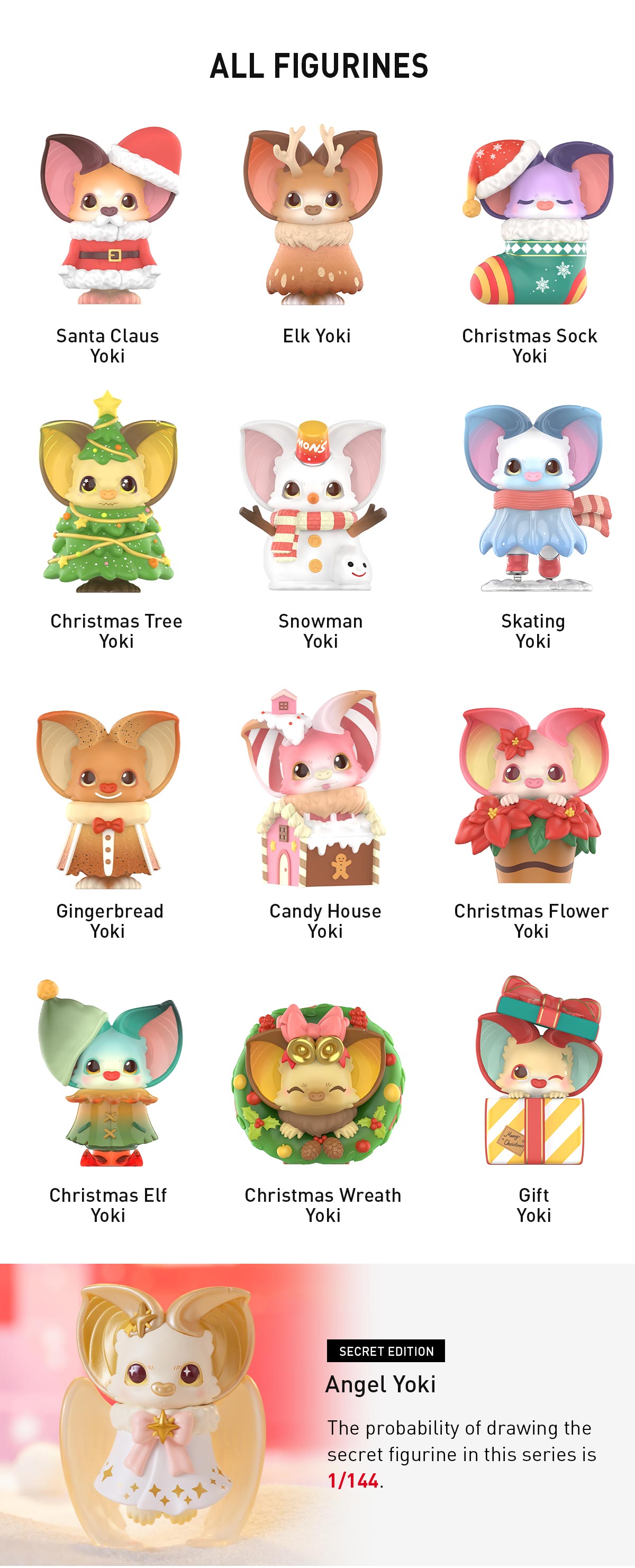 Purchase over $0-YOKI Christmas Series Figures Blind Box | Designer ...