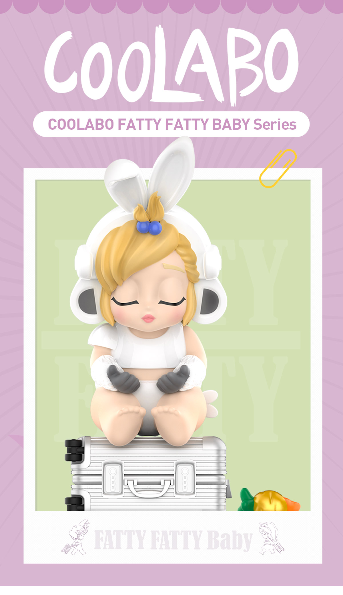 COOLABO Fatty Fatty Baby Series - POP MART (United States)