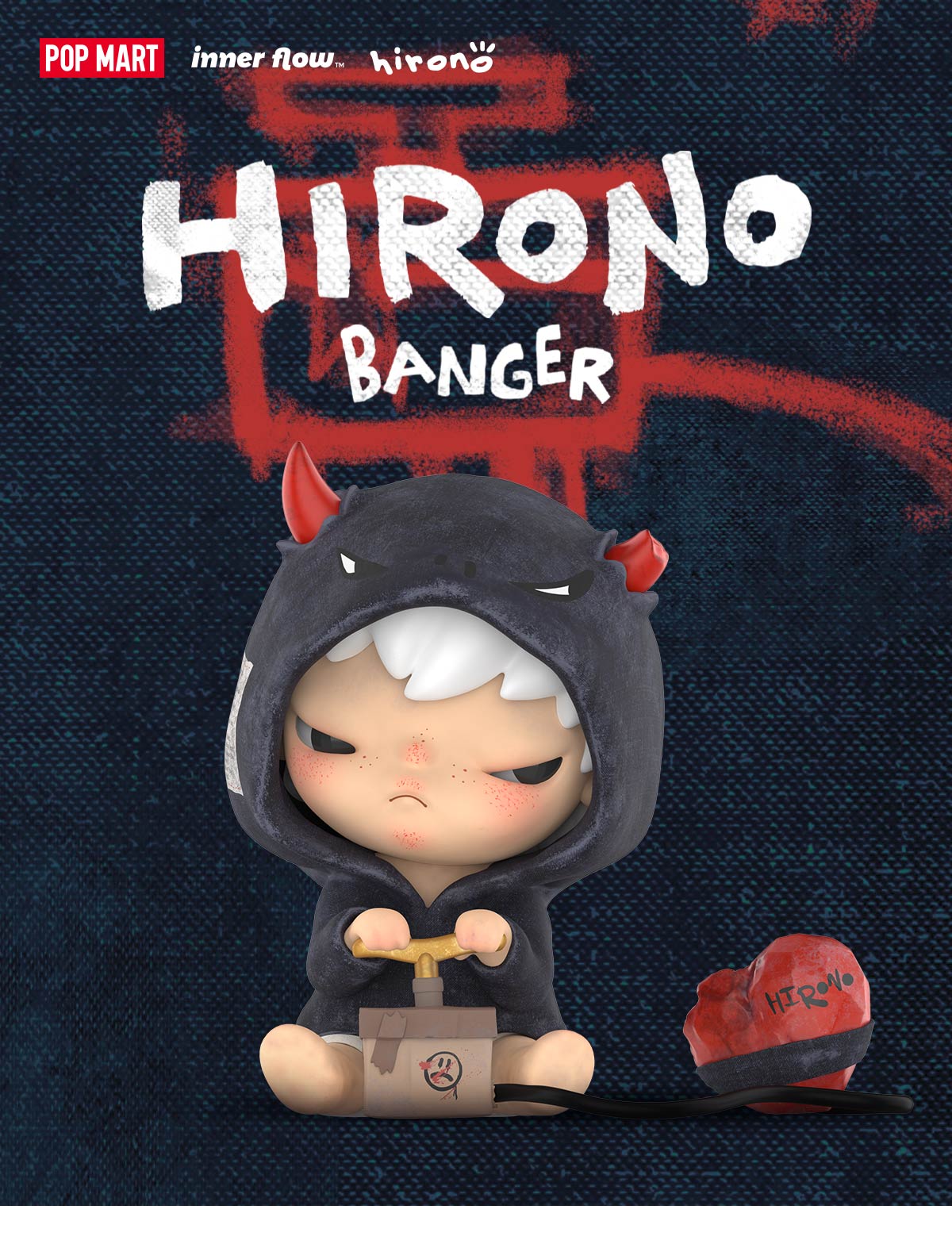 Hirono Banger Figure | Designer Figure - POP MART (Canada)