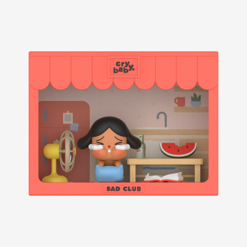 CRYBABY Sad Club Series Scene Sets | Blind Box - POP MART (United States)