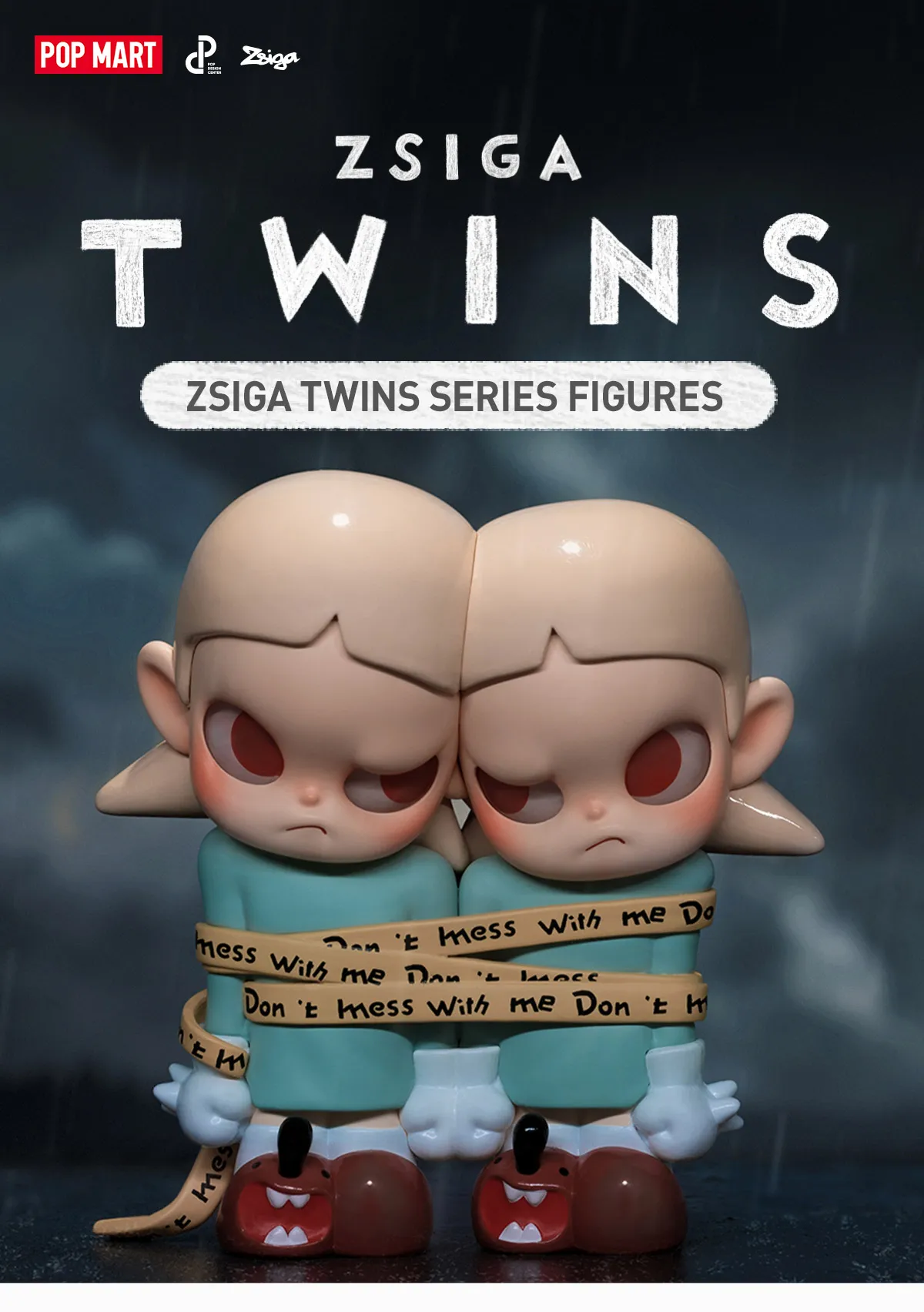 Zsiga Twins Series Figures | Blind Box - POP MART (United States)