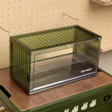 POP MART Assembled Display Container (Transparent Green) | Display ...
