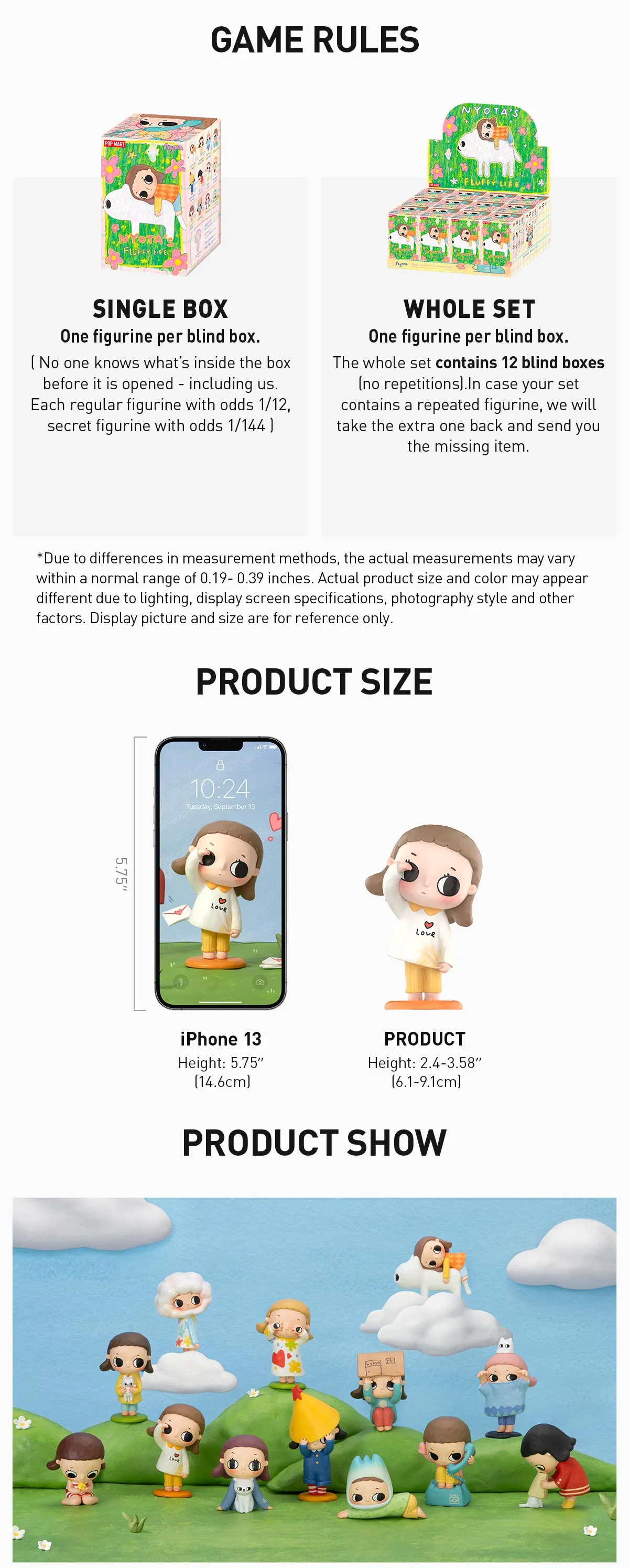 Nyota's Fluffy Life Series Figures | Blind Box - POP MART (United States)