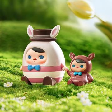PUCKY Egg Bunny Figure | Designer Figurines - POP MART (United States)