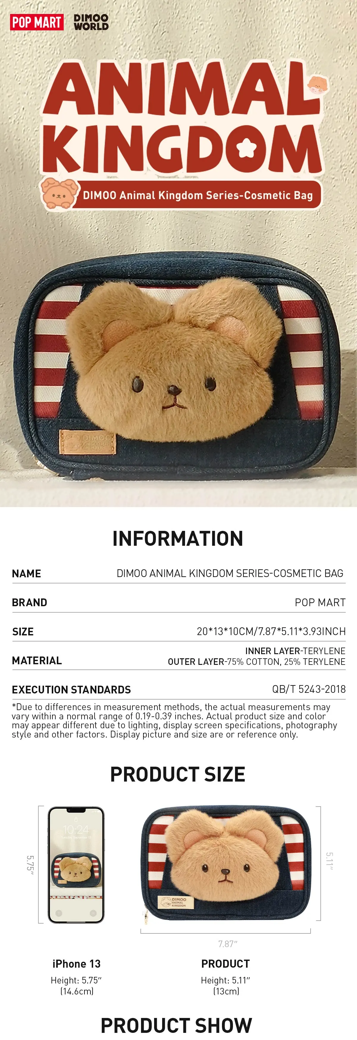 DIMOO Animal Kingdom Series | Bags - POP MART (United States)