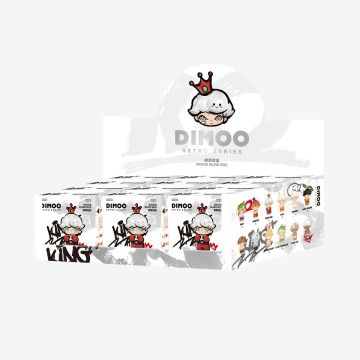 DIMOO Retro Series | Badge Blind Box - POP MART (United States)