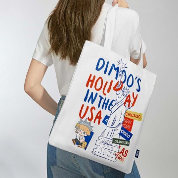 DIMOO'S HOLIDAY IN THE USA SERIES-Canvas Bag | Bags - POP MART (United ...