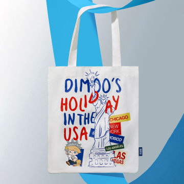 DIMOO'S HOLIDAY IN THE USA SERIES-Canvas Bag | Bags - POP MART (United ...