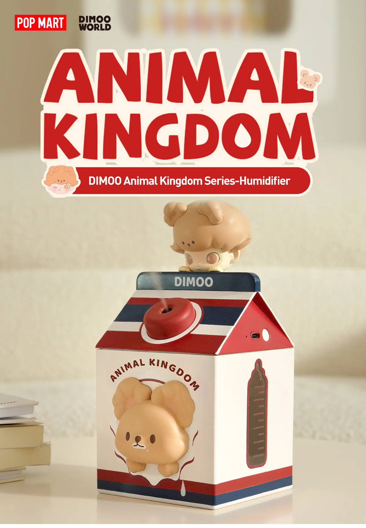 DIMOO Animal Kingdom Series-Humidifier | Accessories ALL - POP MART ...