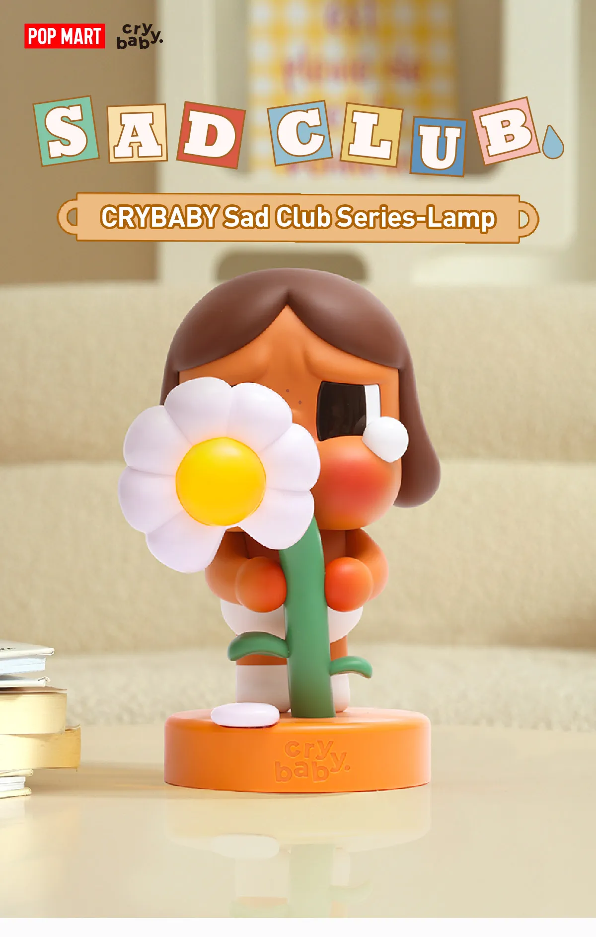 CRYBABY Sad Club Series-Lamp | Accessories ALL - POP MART (Mexico)