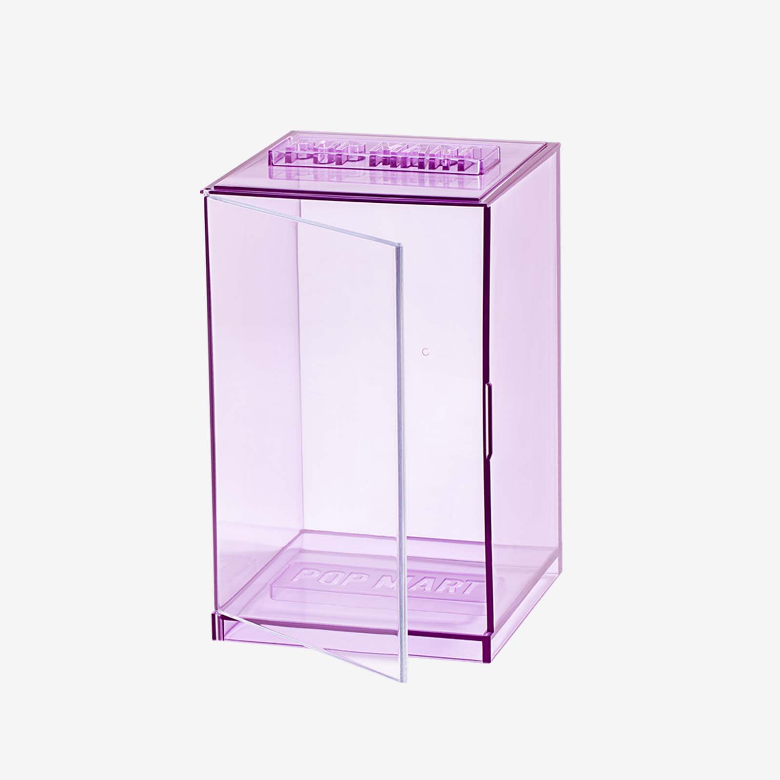 Acrylic Display Box（Purple）| Display Containers - POP MART (United States)
