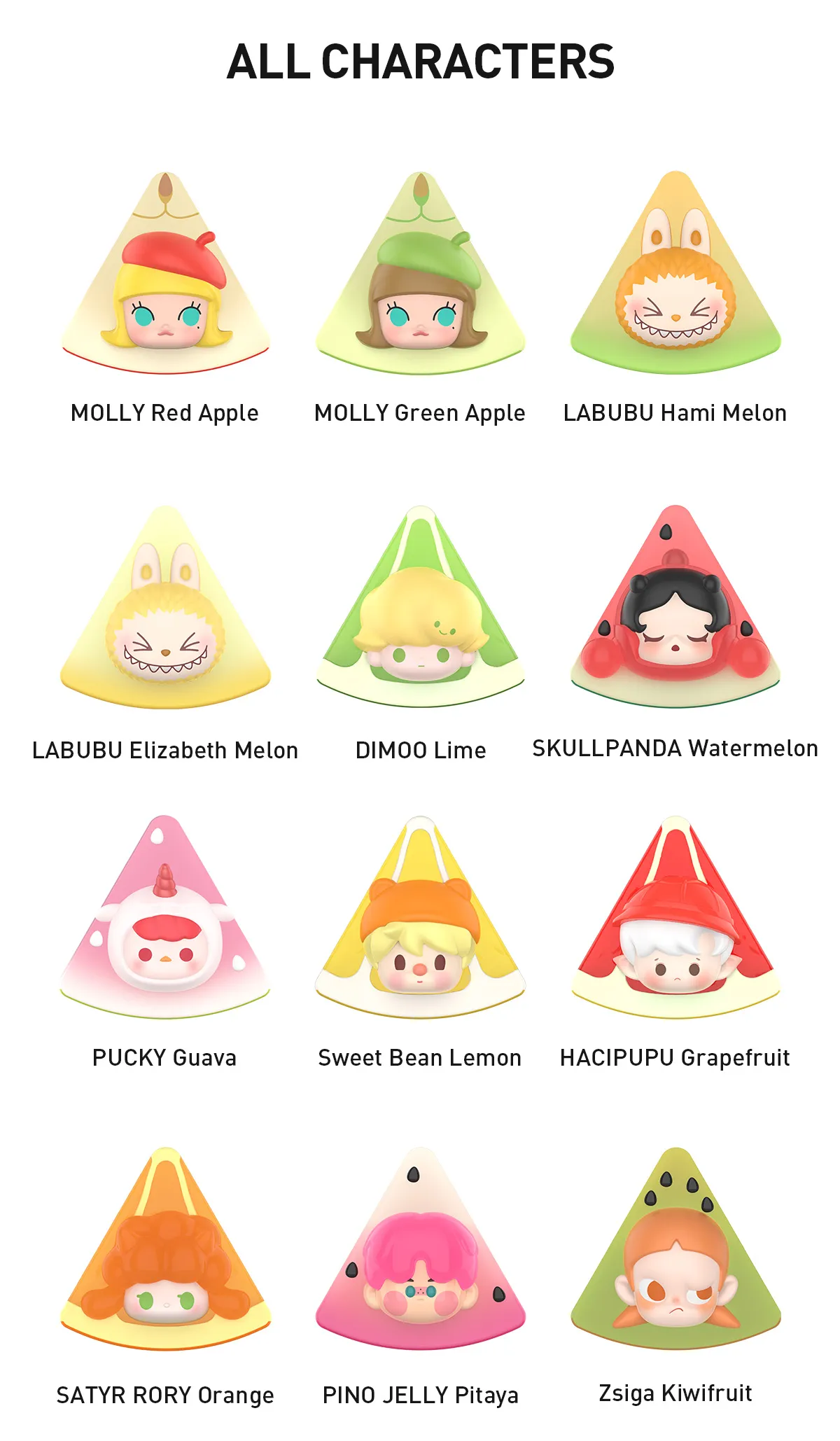 POP BEAN Fruit Platter Series | POP BEAN - POP MART (United States)