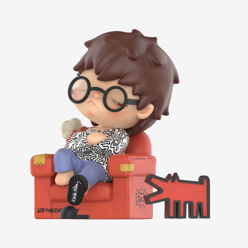 Hirono x Keith Haring Figurine | Designer Figurines - POP MART (United ...