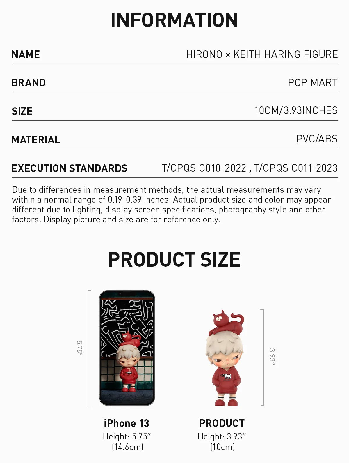 Hirono x Keith Haring Figure | Designer Figurines - POP MART (Canada)