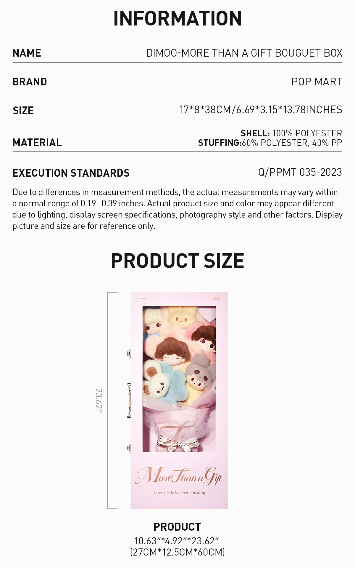 DIMOO - More Than a Gift Bouquet Box | Accessories ALL - POP MART ...