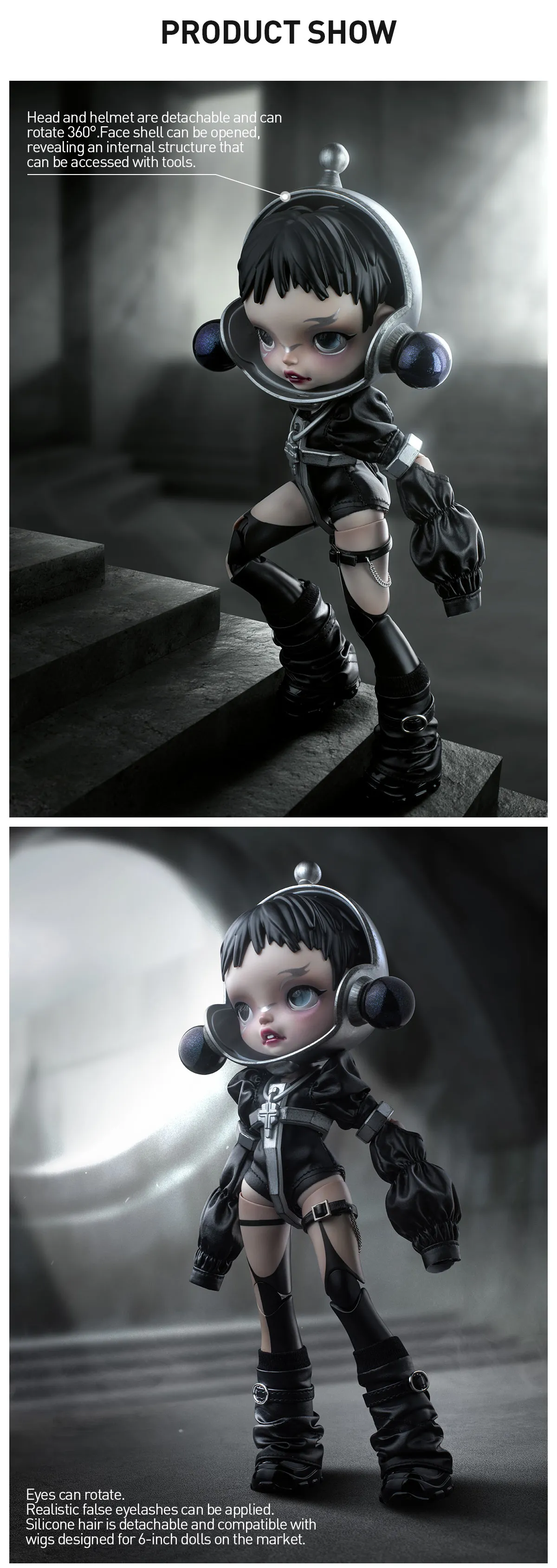 SKULLPANDA The Unknown 1/6 Action Figure | Designer Figurines - POP ...