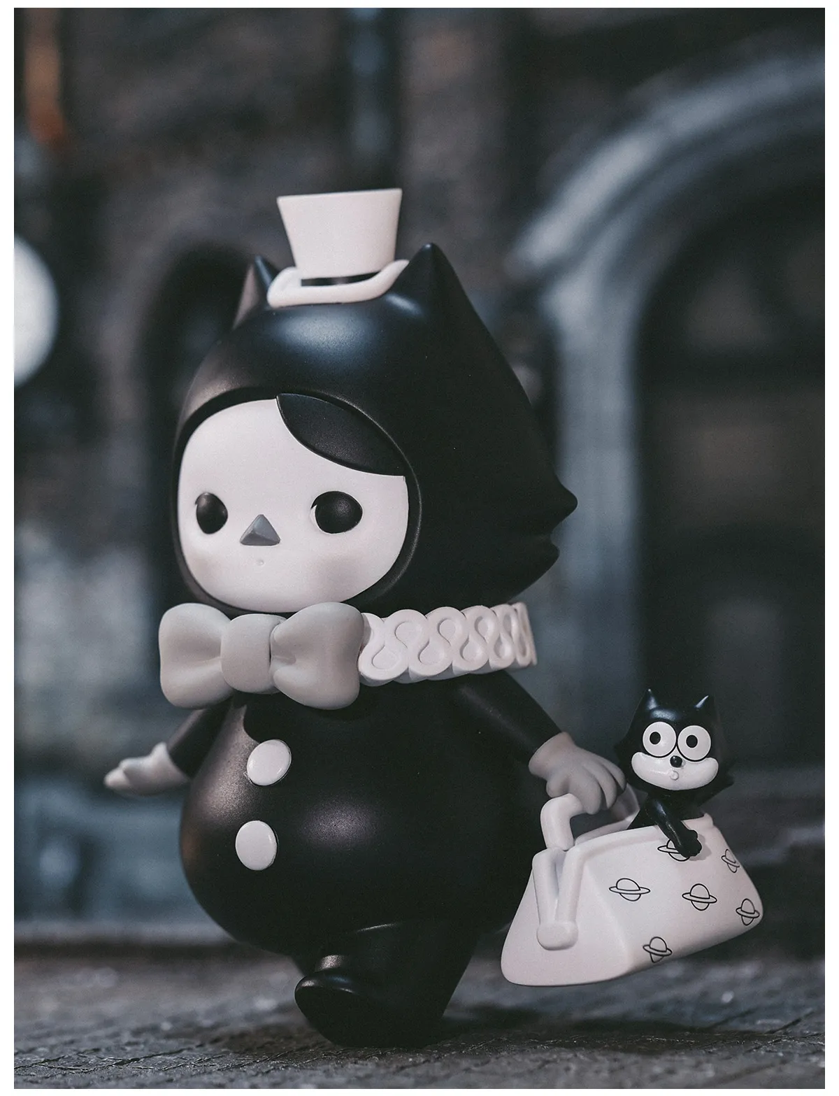 Felix the Cat x PUCKY Collaborative Figurine | Designer Figurines - POP ...
