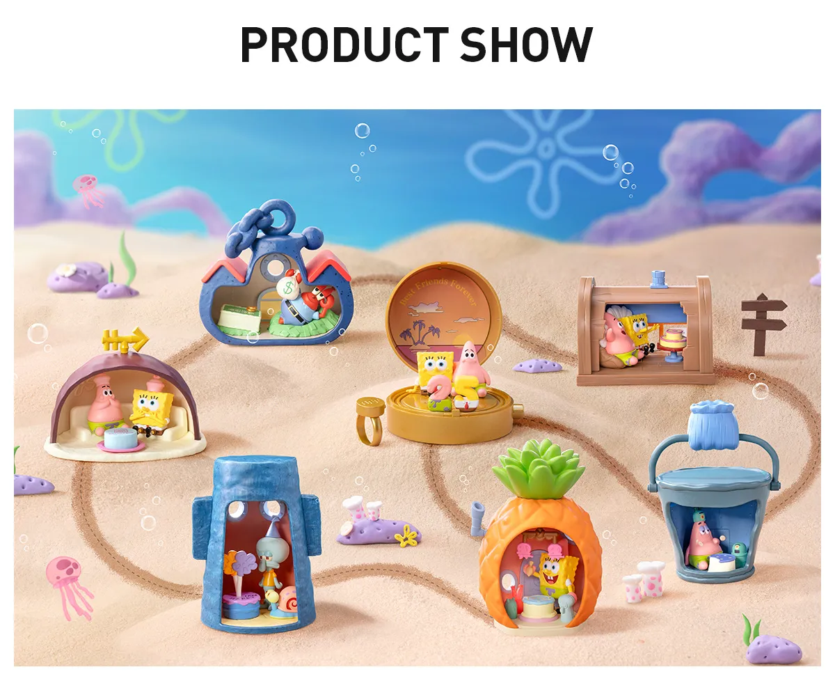 POP NOW:SpongeBob SquarePants Carnival Anniversary Series Scene Sets ...