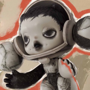 MEGA α SKULLPANDA 1000% Egon Schiele | MEGA - POP MART (United States)