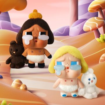 CRYBABY Crying Again Series-Vinyl Face Plush Blind Box - POP MART ...