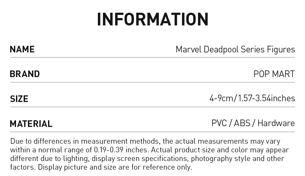 POP NOW:Marvel Deadpool Series Figures - POP MART (United States)