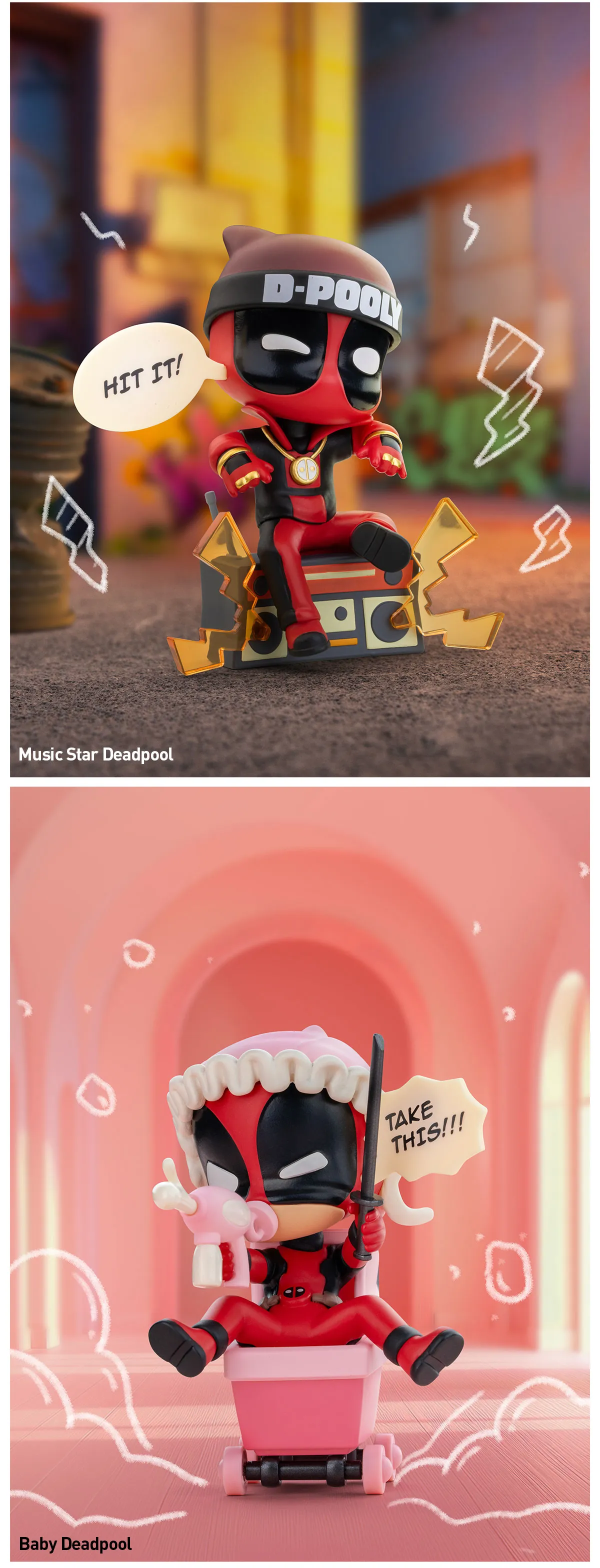POP NOW:Marvel Deadpool Series Figures - POP MART (United States)