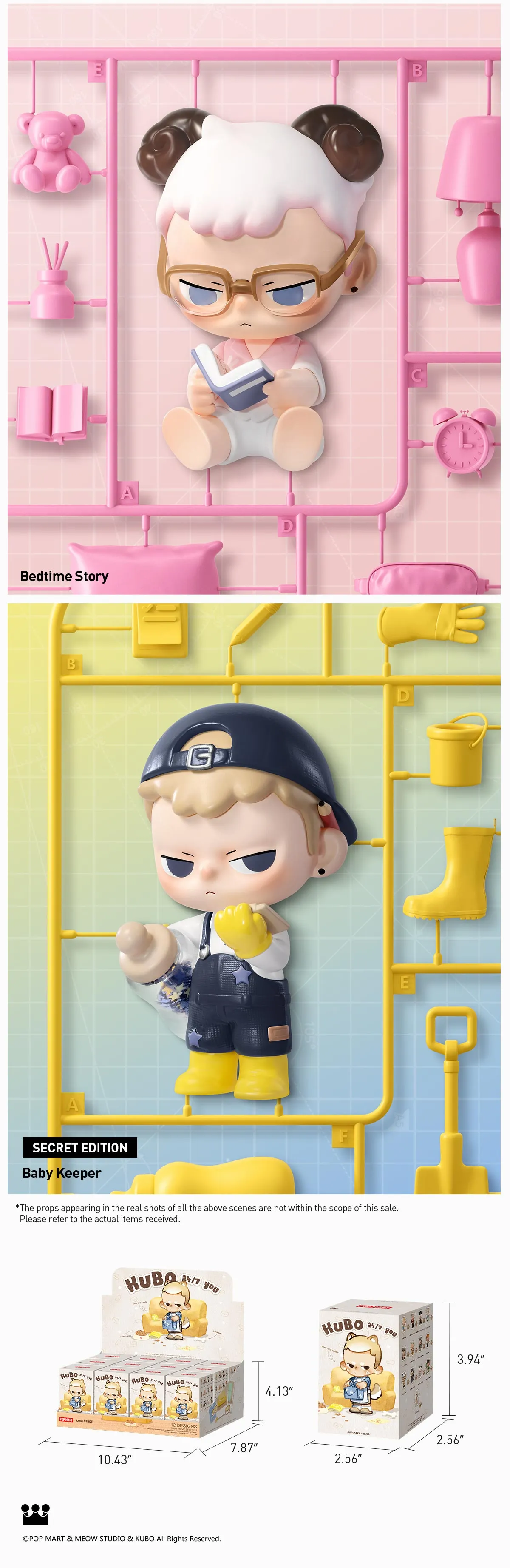 POP NOW:KUBO 24/7 YOU Series Figures - POP MART (United States)