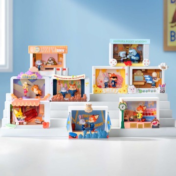 Zootopia Highlight Moment Series Scene Sets - POP MART (United States)