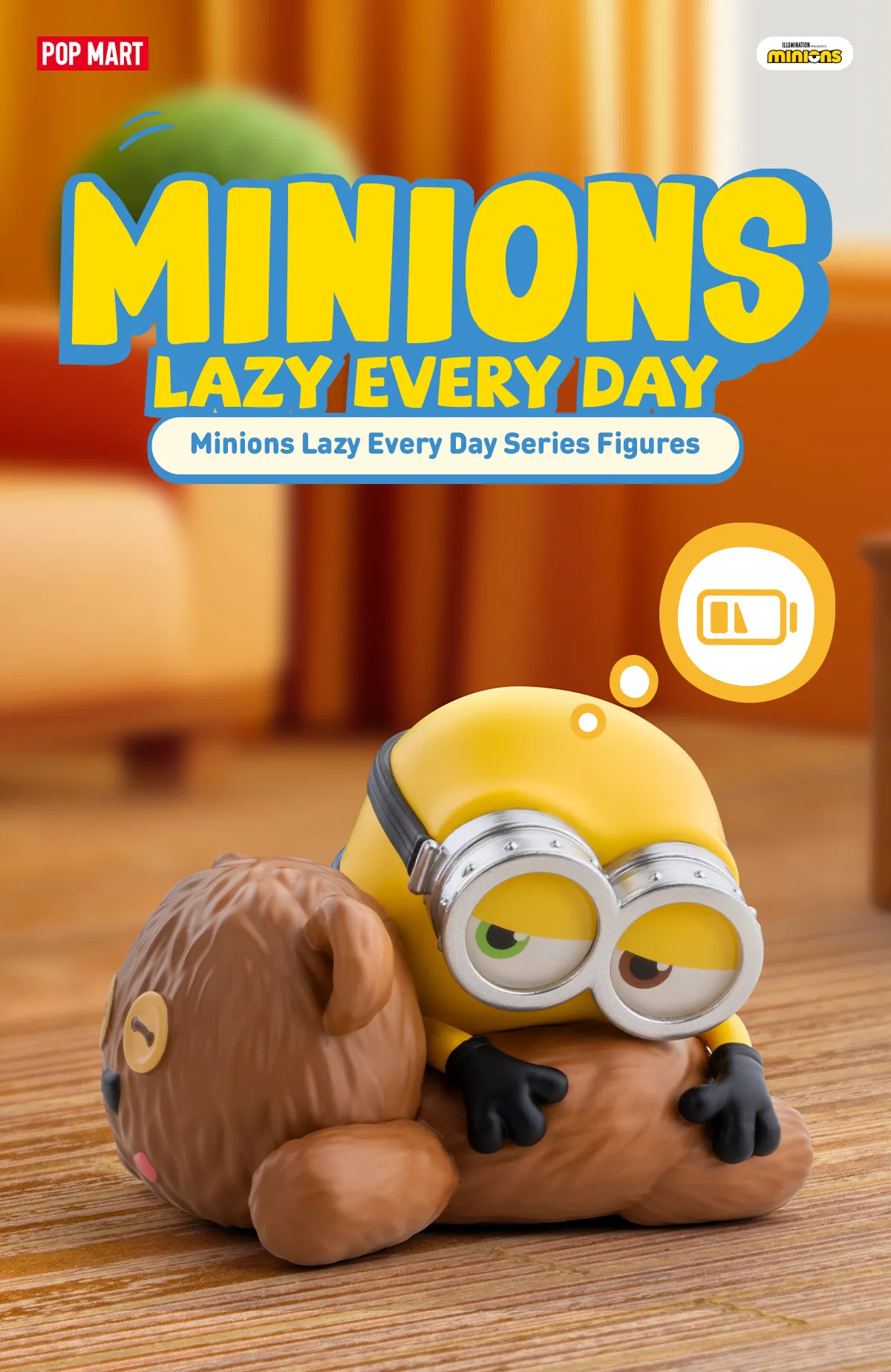 POP NOW:Minions Lazy Every Day Series Figures - POP MART (United States)