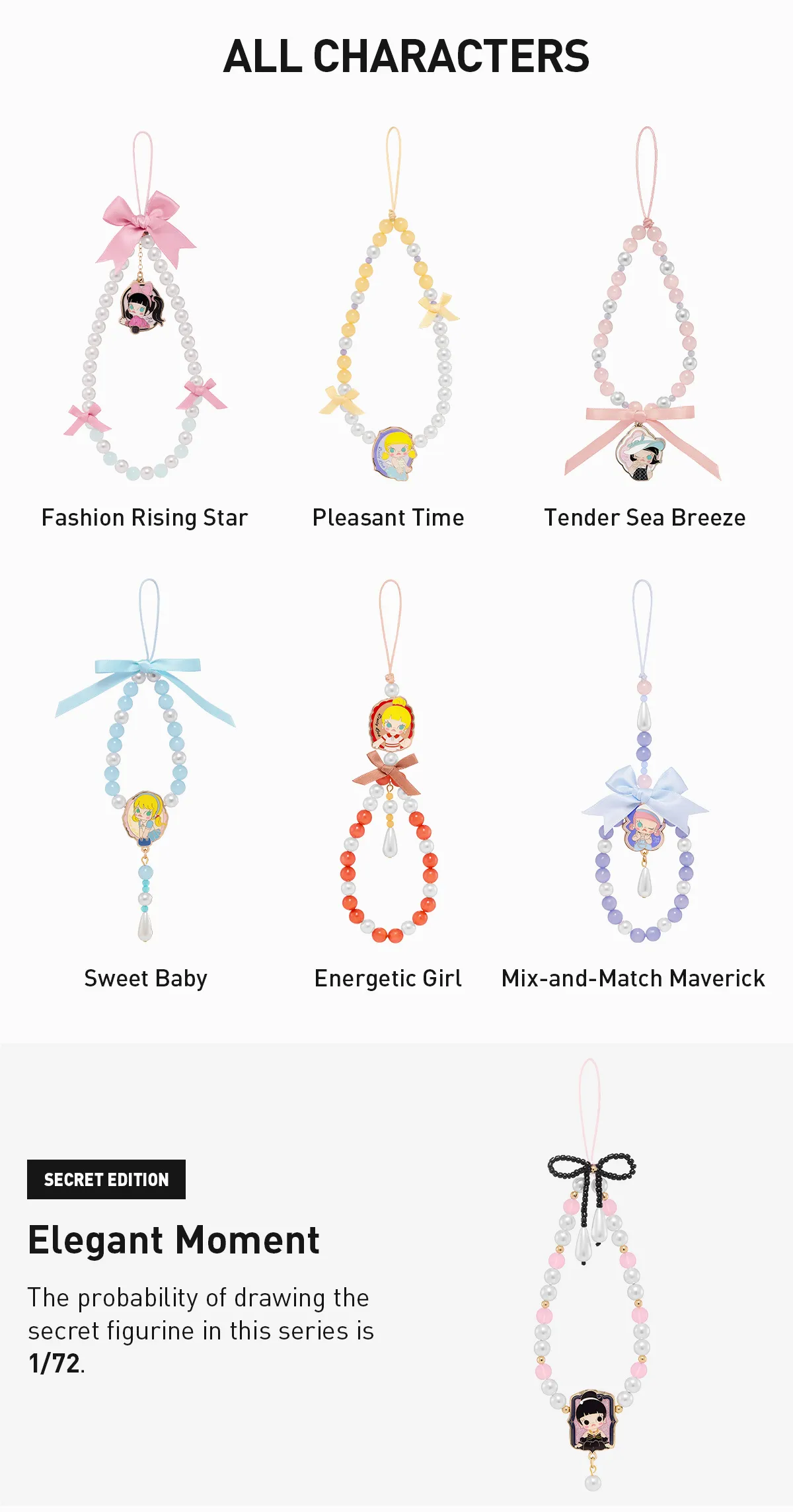 POP NOW:MOLLY Daily Look Series-Phone Charm Blind Box - POP MART ...
