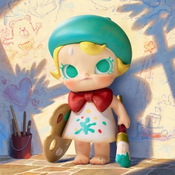 Baby Molly Future Painter Figurine - POP MART (United States)