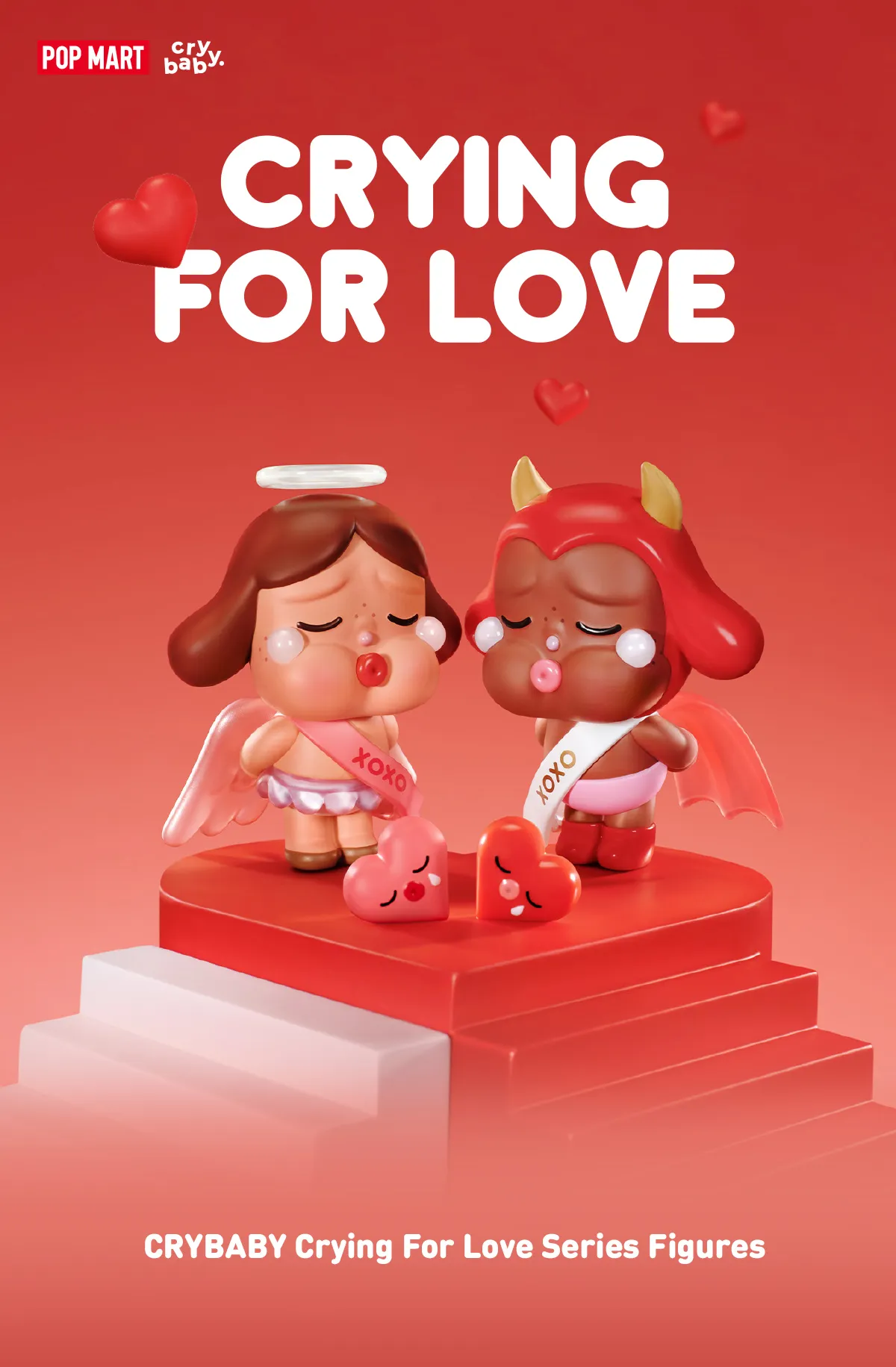 POP NOW:CRYBABY Crying For Love Series Figures - POP MART (Canada)