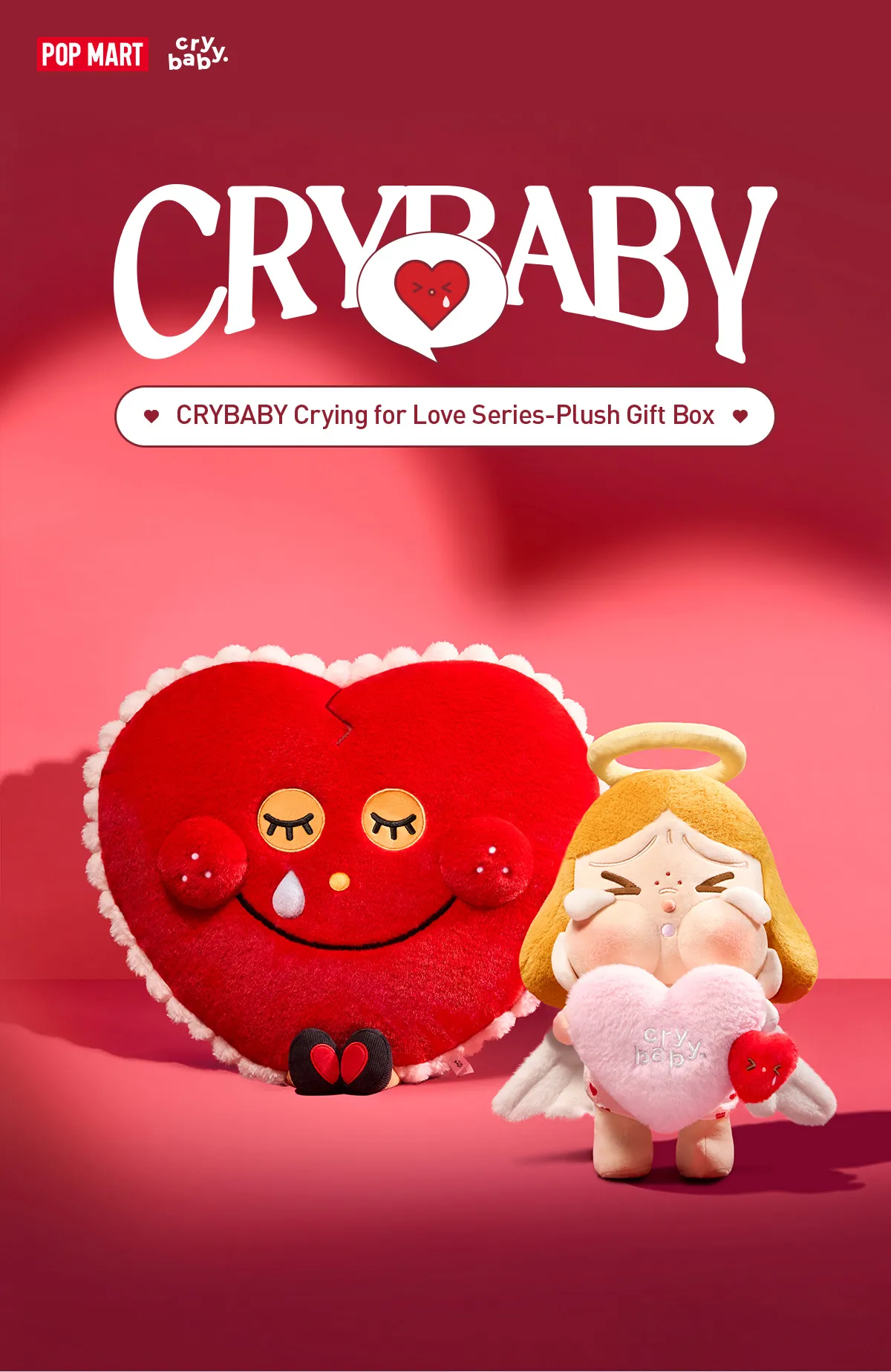 CRYBABY Crying for Love Series-Plush Gift Box - POP MART (United States)