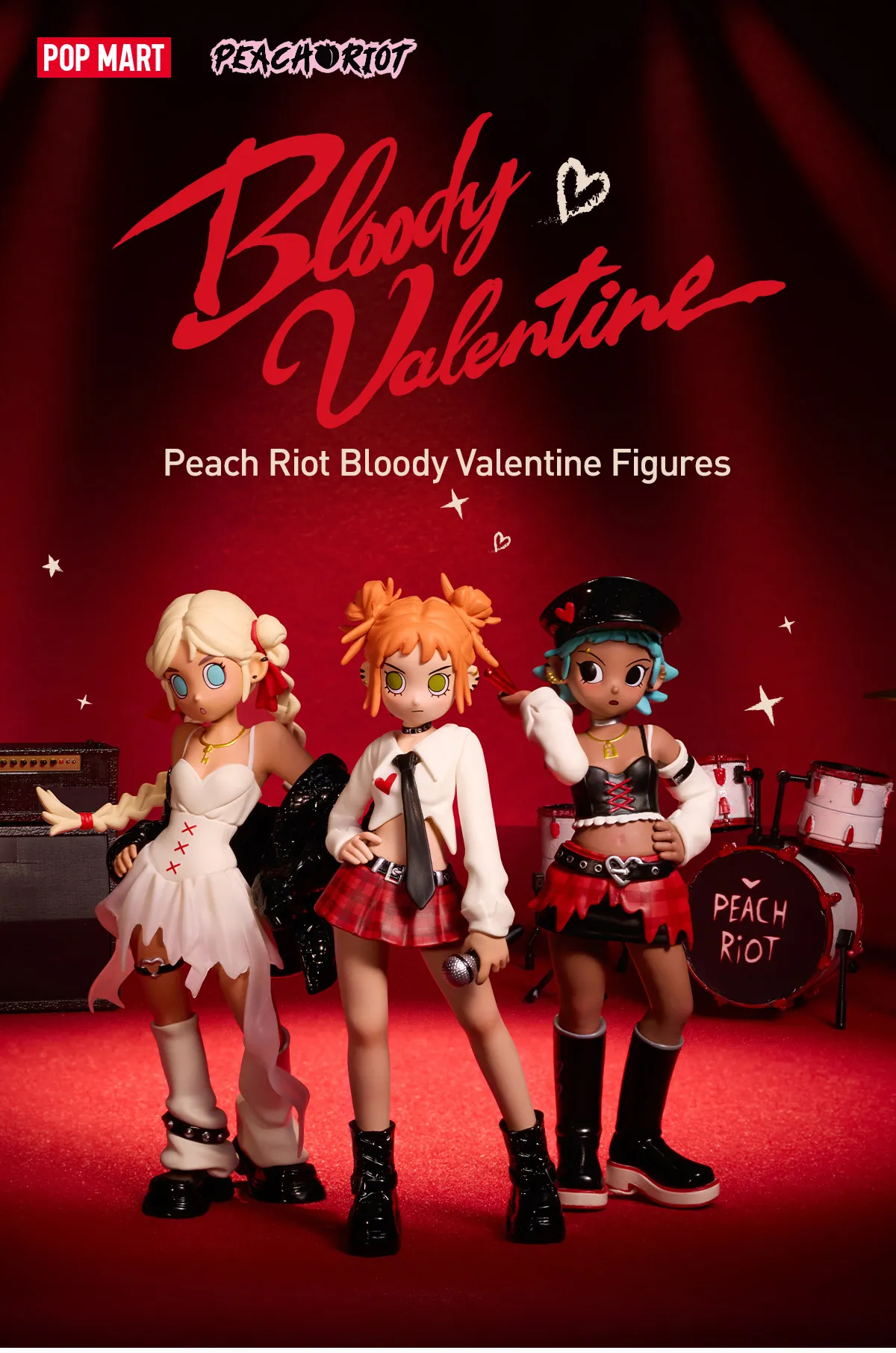Peach Riot Bloody Valentine Figures - POP MART (Canada)