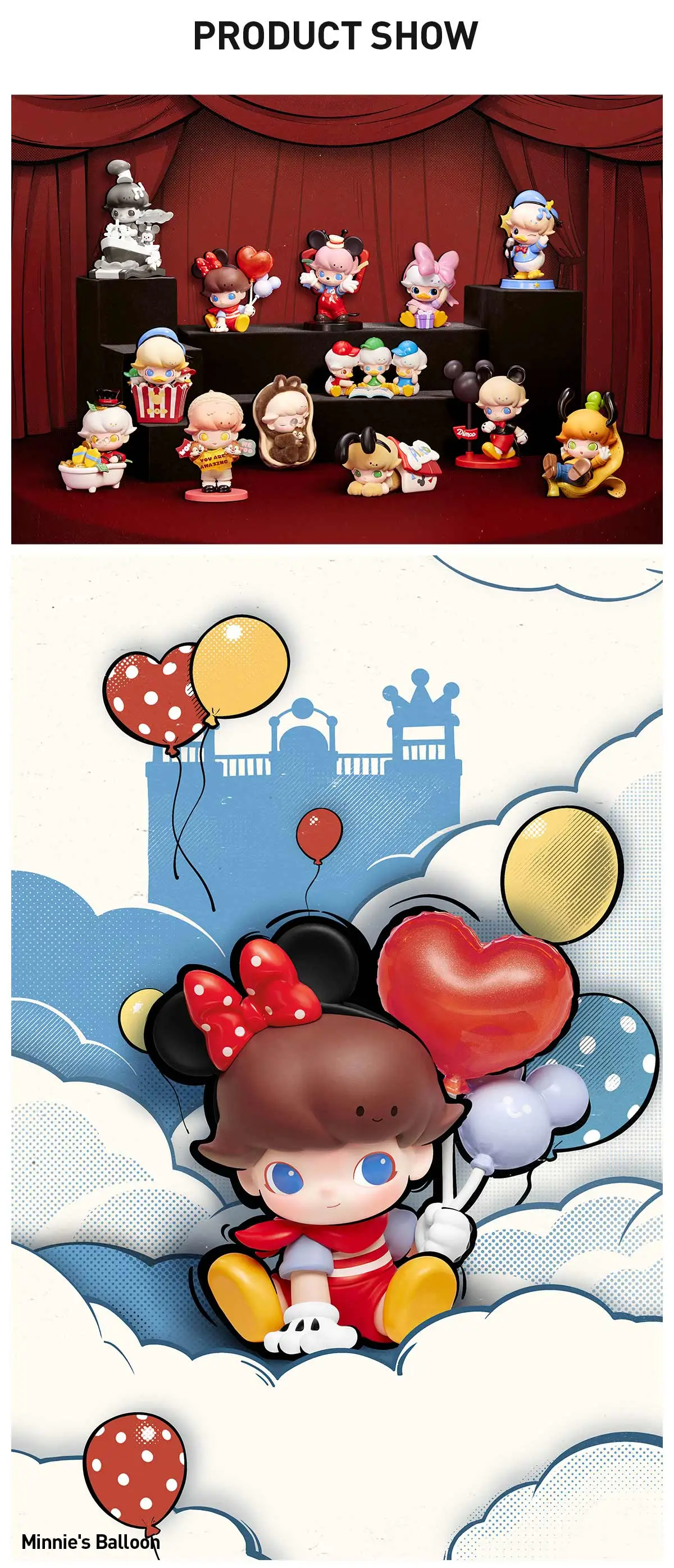 POP NOW:DIMOO WORLD × DISNEY Series Figures - POP MART (United States)